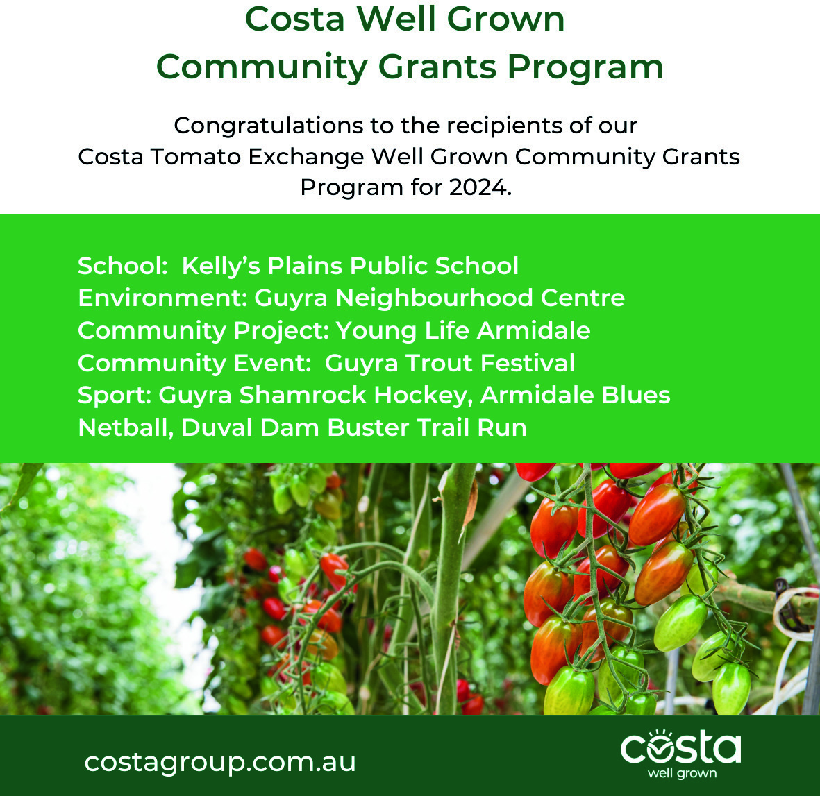 Untreated water for tomato farm - Guyra Gazette