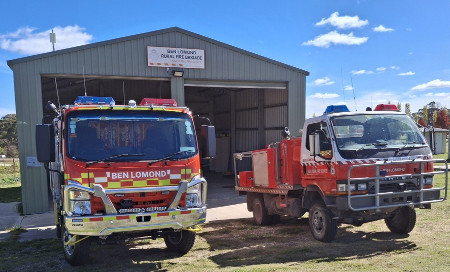 Ben Lomond RFS welcomes new Fire Truck - Guyra Gazette